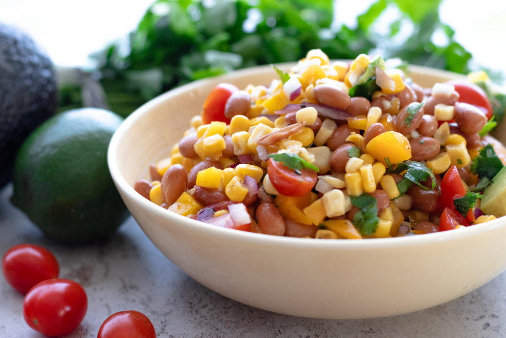Pinto Bean Salsa Salad | AJ HUSSEY - THE FOOD-DEE